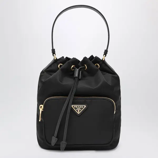 Prada Re-nylon Bucket Bag - Black