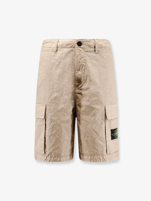 Stone Island Nylon Cargo Shorts - Multicolor