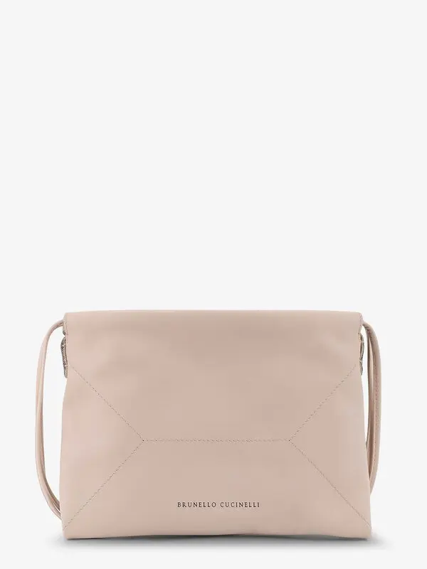 Brunello Cucinelli Duo Leather Shoulder Bag - Multicolor