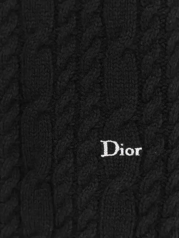 Dior Cable Knit Cashmere Sweater - Multicolor