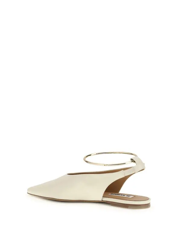JIL SANDER Ring Ballerinas
