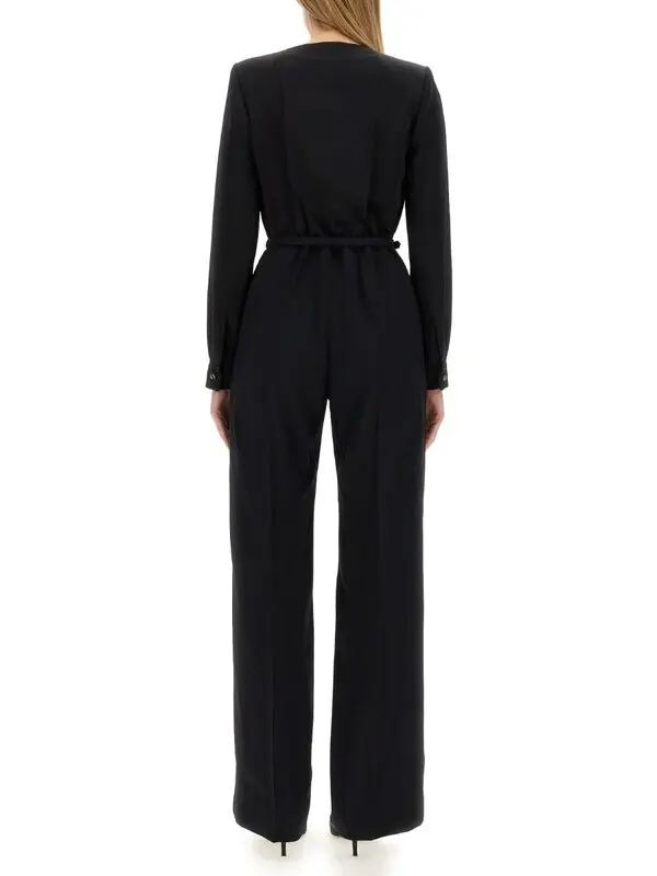 Gucci Viscose Jumpsuit With Belt