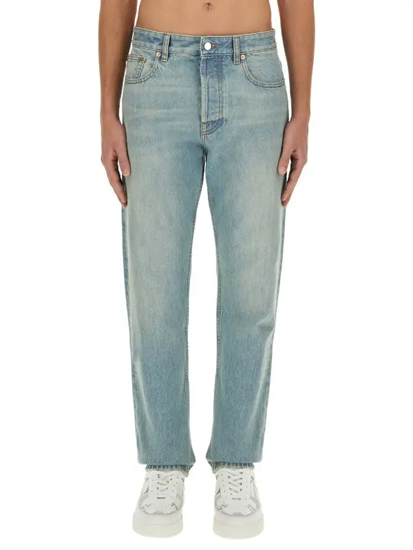 Valentino Garavani Denim Pants - Blue