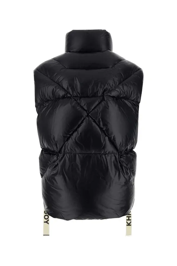 Khrisjoy Sleeveless Puff Down Jacket - Black