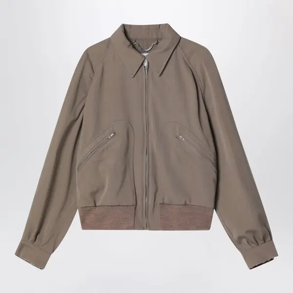 MAISON MARGIELA Virgin Wool Zip-up Jacket