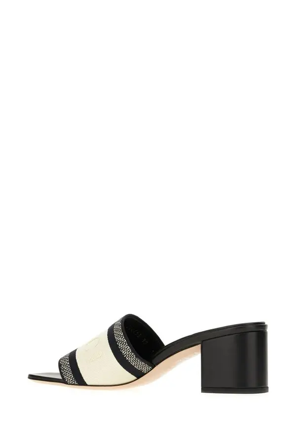 Gucci Woman's Block Heel Slide Pumps