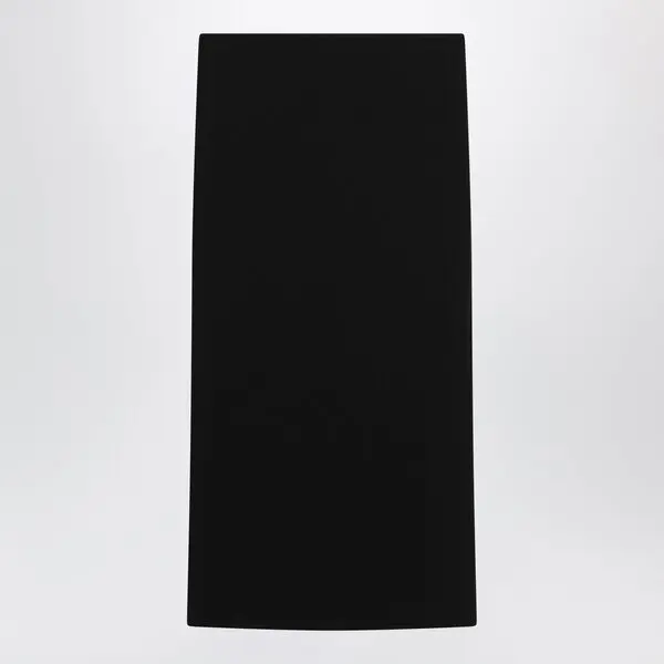 Max Mara Midi Skirt In Compact Crêpe Jersey