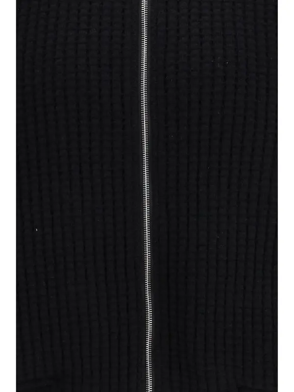 Thom Browne Knit Bomber Jacket - Black