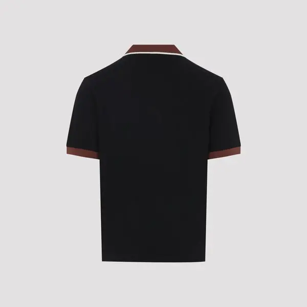 Marni Cotton Polo - Black