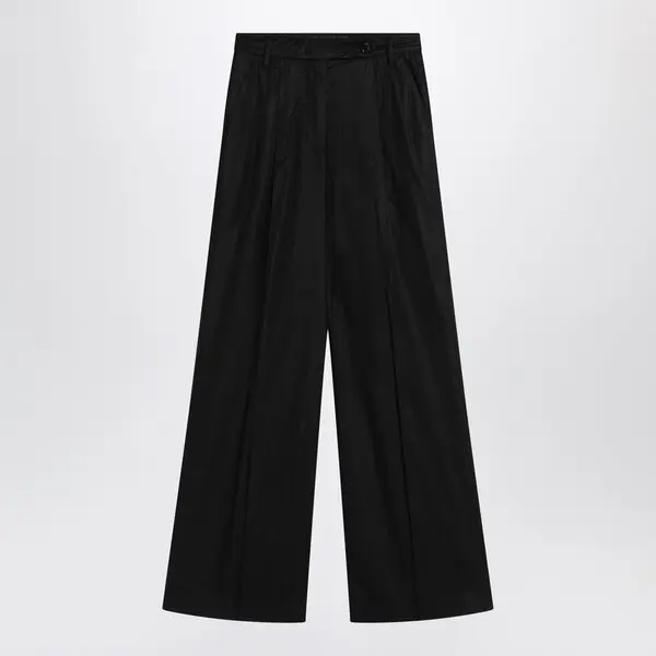 DEPARTMENT 5 Wide Cotton Pants - Black