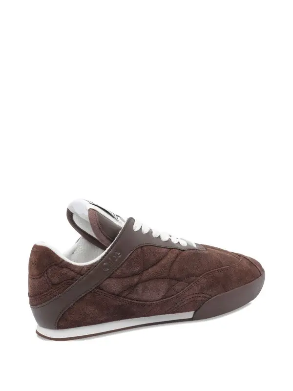 Chloé Kick Suede Leather Sneakers - Multicolor