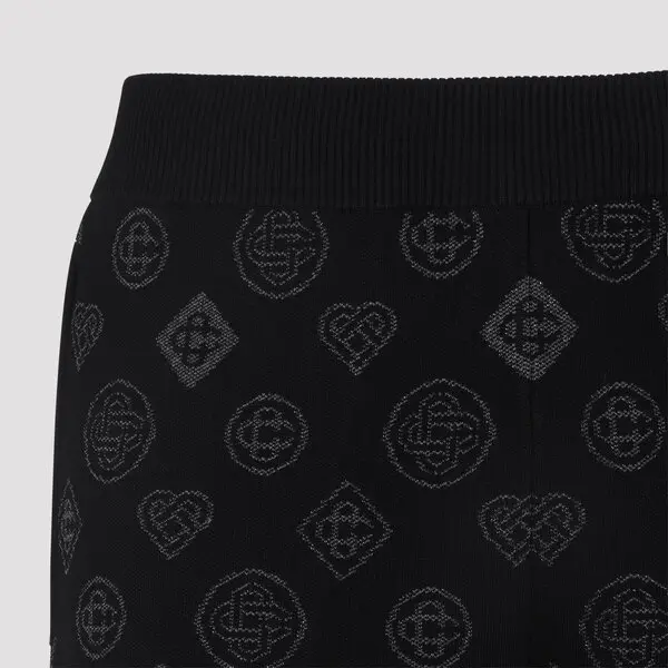 Casablanca City Jacquard Wide-leg Trousers