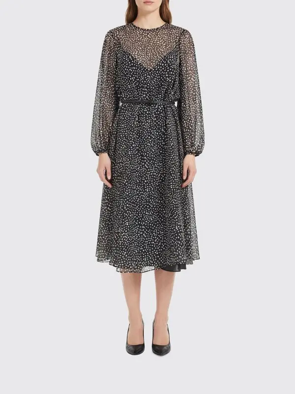 Max Mara Printed Midi Dress