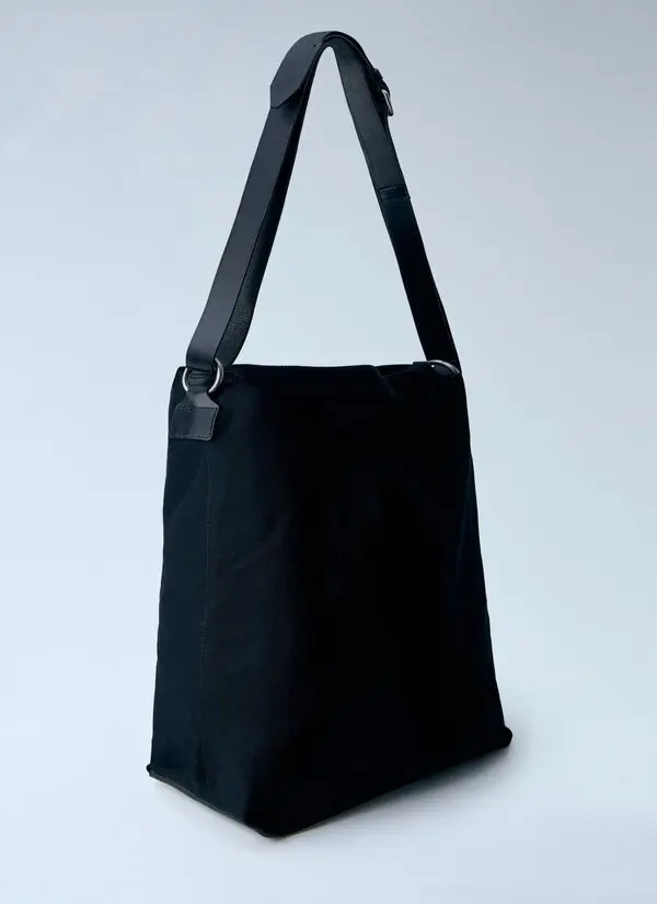 Dries Van Noten Canvas Tote Bag - Black