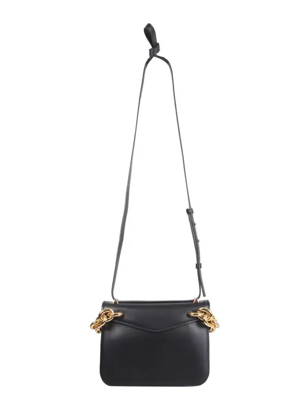 Bottega Veneta Suede Envelope Bag With Extra Large Chain Handle
