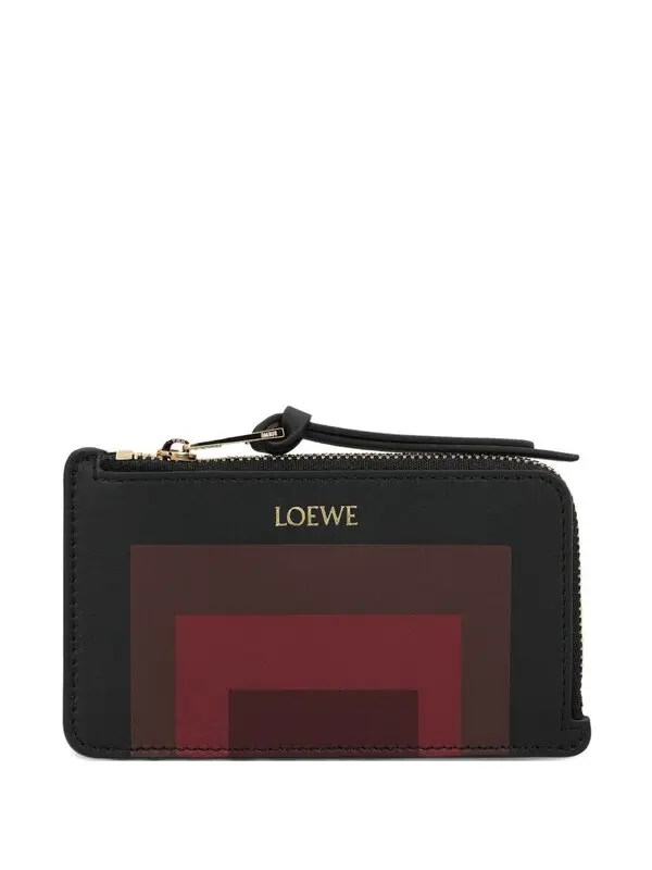 Loewe Compact Leather Cardholder - Multicolor