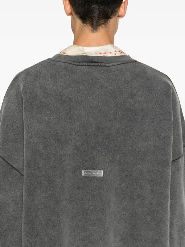 Acne Studios Logo Cotton Hoodie