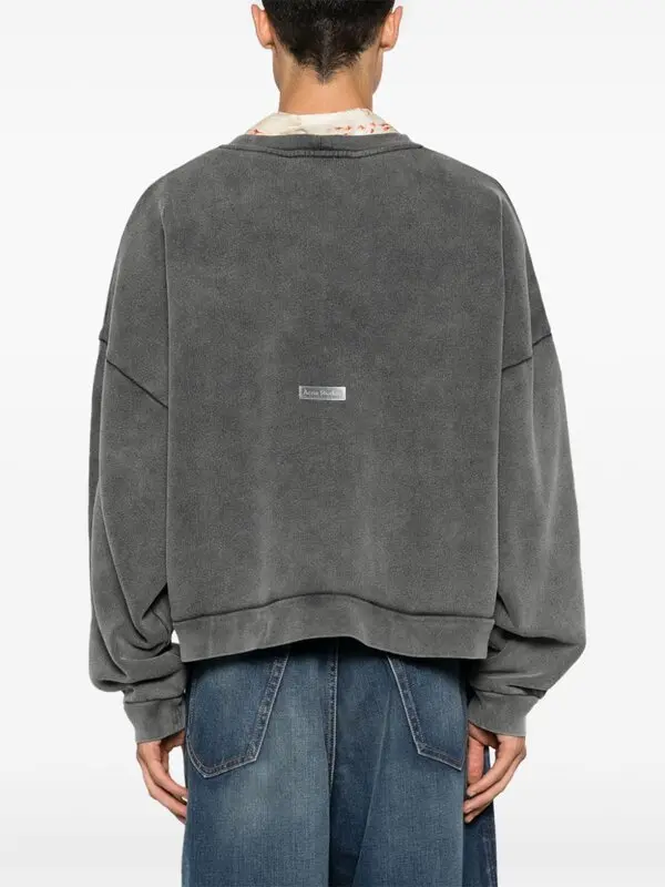 Acne Studios Logo Cotton Hoodie