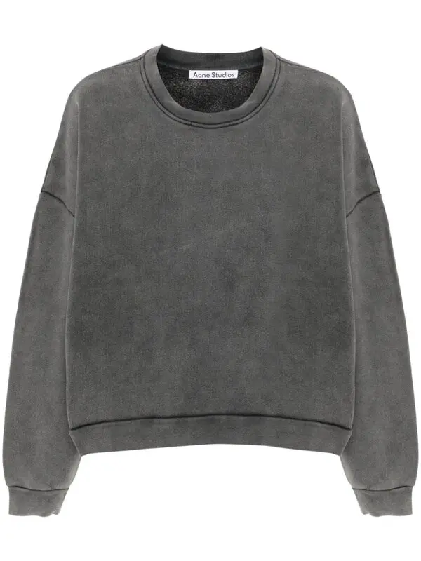 Acne Studios Logo Cotton Hoodie - Multicolor