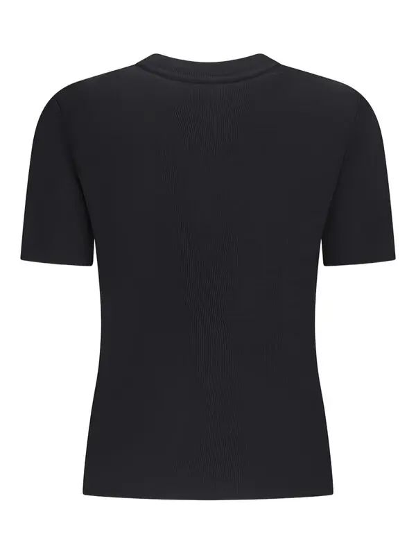 Max Mara Embossed Logo Cotton T-shirt