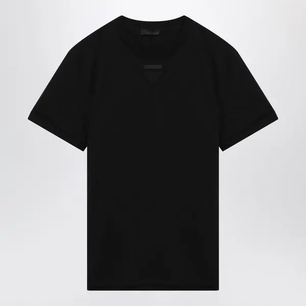 Prada Cotton T-shirt - Black