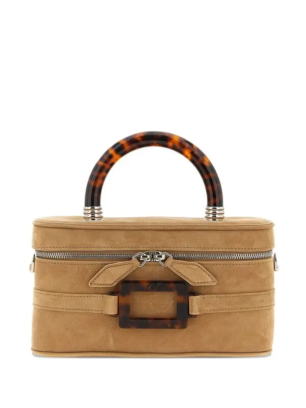 ROGER VIVIER Belle Vivier Mini Leather Vanity Case - Multicolor