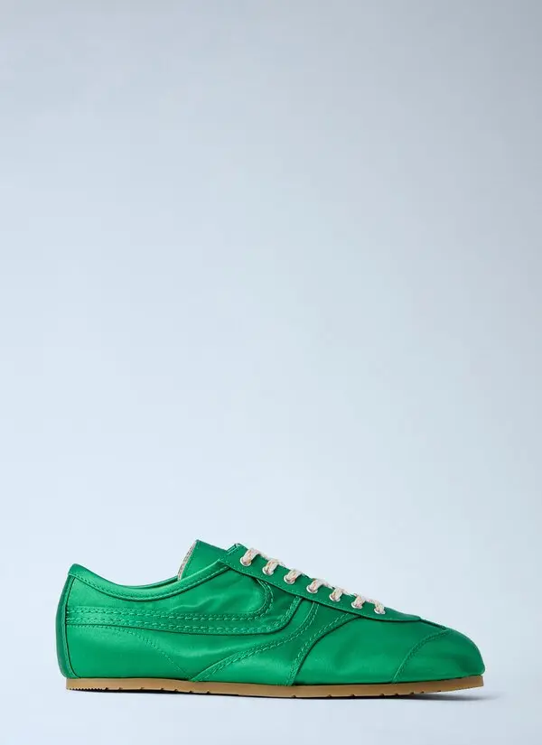 Dries Van Noten Satin Low-top Sneakers