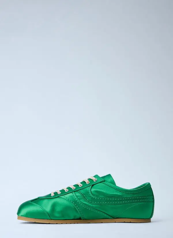 Dries Van Noten Satin Low-top Sneakers