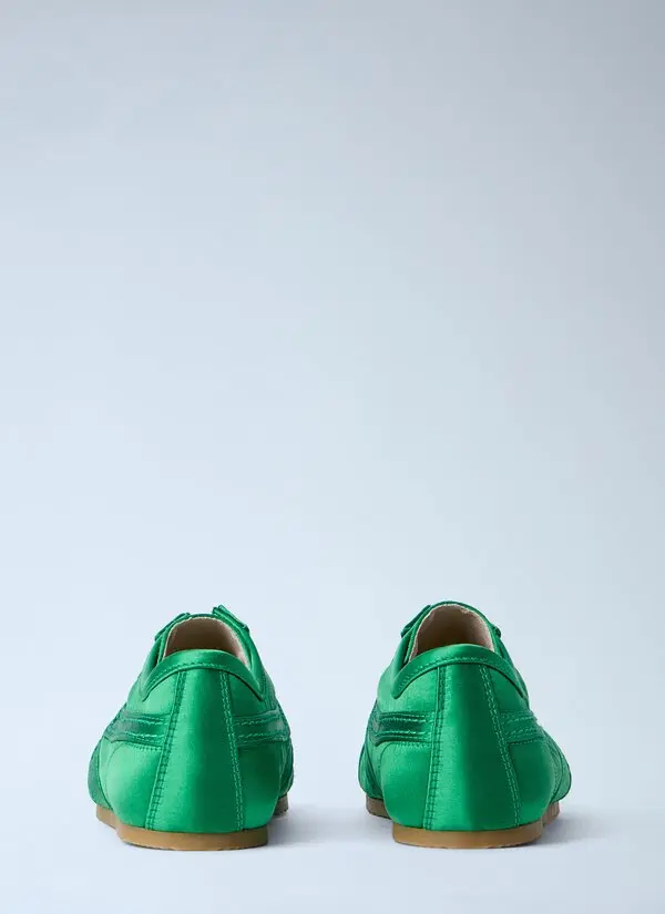 Dries Van Noten Satin Low-top Sneakers