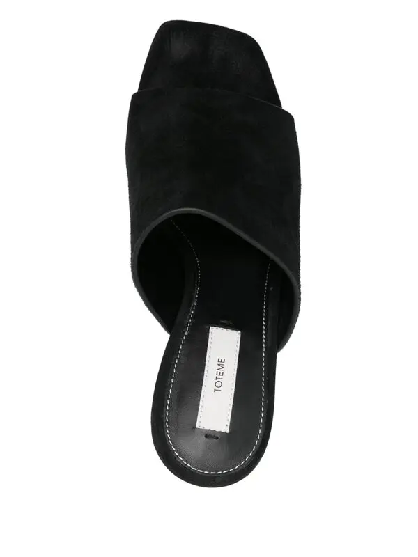 TOTEME Velvet Mules - Multicolor