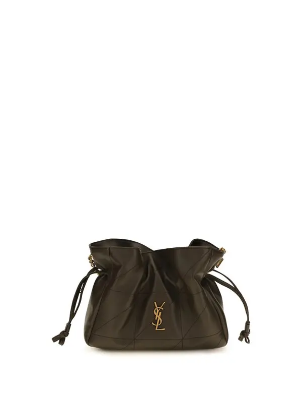 Saint Laurent Jamie Pouch With Strap - Green