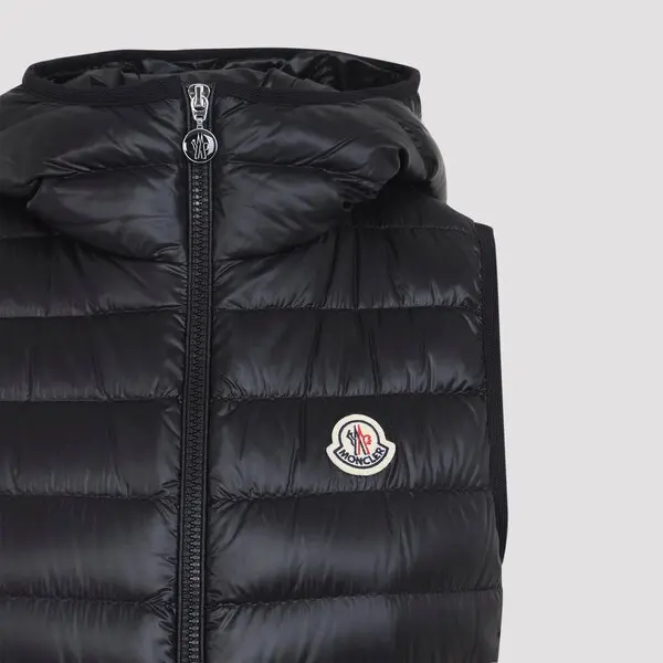 Moncler Glygosse Quilted Down Gilet With Hood