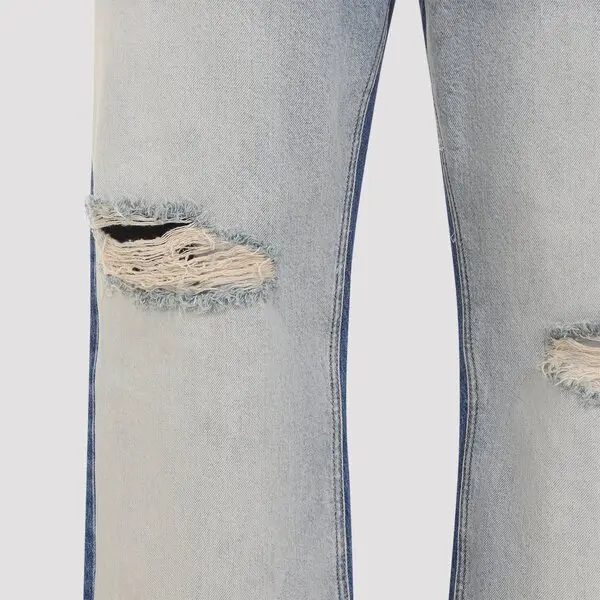 MAISON MARGIELA Straight-leg Jeans With Distressed Knees