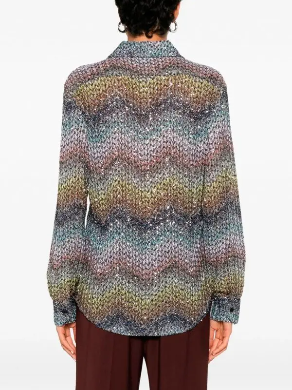Missoni Caperdon" Long Sleeve Shirt - Multicolor