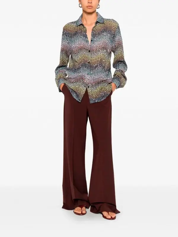 Missoni Caperdon" Long Sleeve Shirt - Multicolor