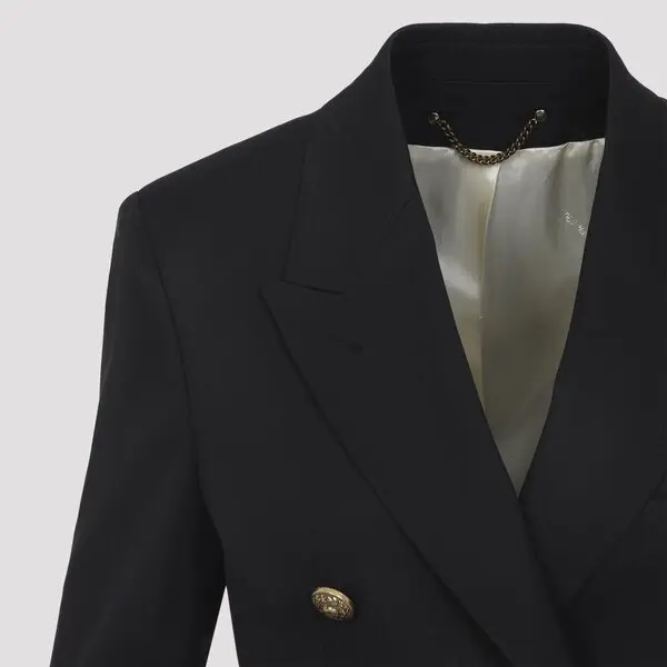 GOLDEN GOOSE Double Breasted Virgin Wool Blazer
