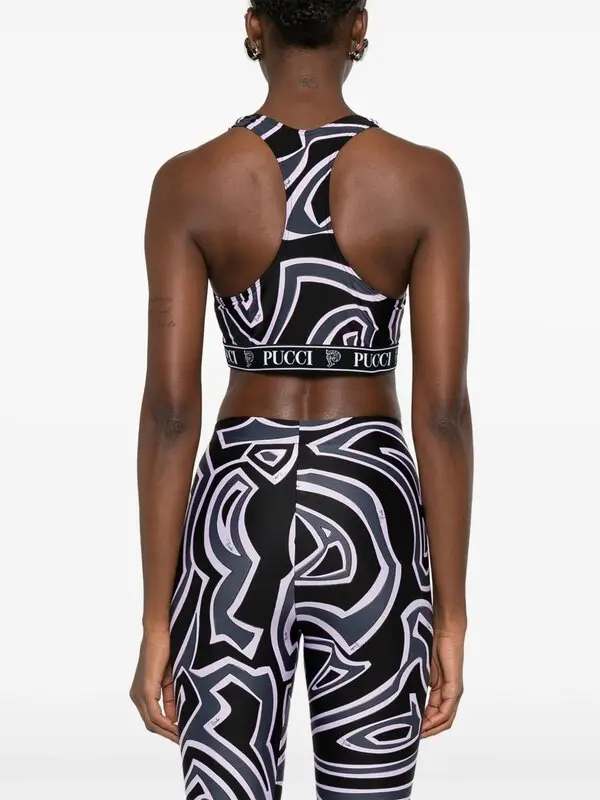 Emilio Pucci Printed Bra - Multicolor