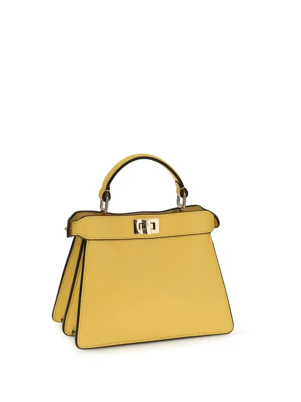 Fendi Peekaboo Iseeu Petite Handbag - Yellow