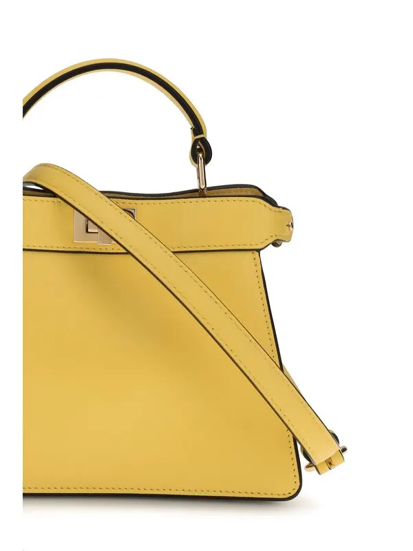 Fendi Peekaboo Iseeu Petite Handbag - Yellow
