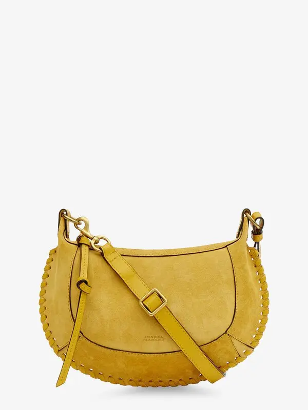 Isabel Marant Étoile Oskan Moon Suede Crossbody Bag - Multicolor