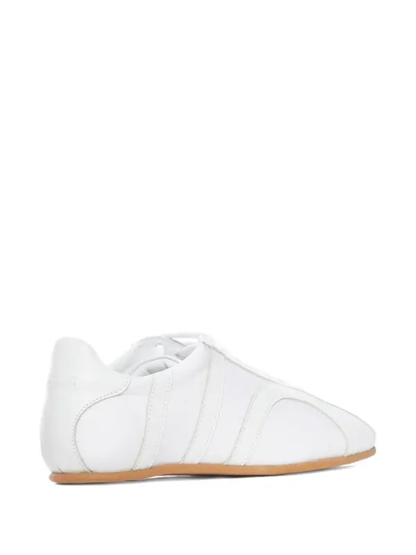 TOTEME Canvas Sneakers With Leather Inserts - Multicolor