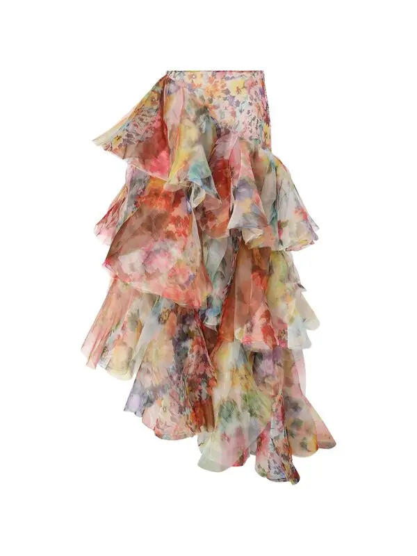 Zimmermann Luna Maxi Skirt - Multicolor