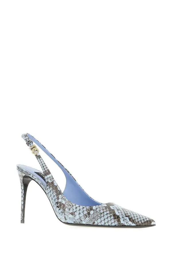 Dolce & Gabbana Slingback High Heel Pumps - Multicolor