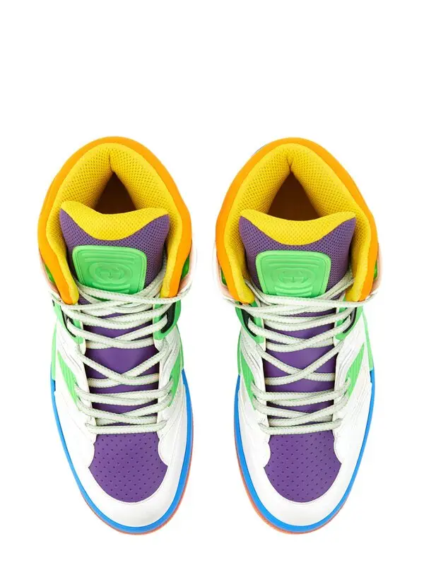 Gucci High Top Lace-up Sneakers