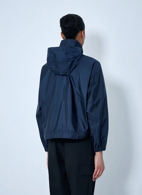 Moncler Marmacy Hooded Rain Jacket - Blue