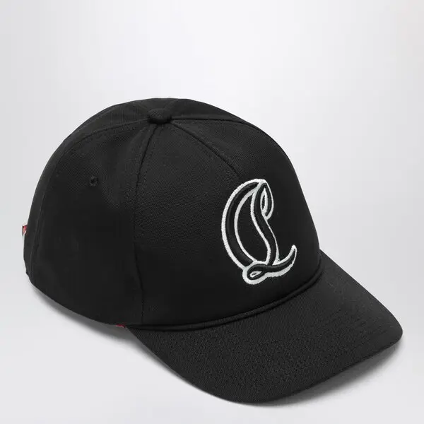CHRISTIAN LOUBOUTIN Mooncrest Ivy Ac Baseball Cap - Black
