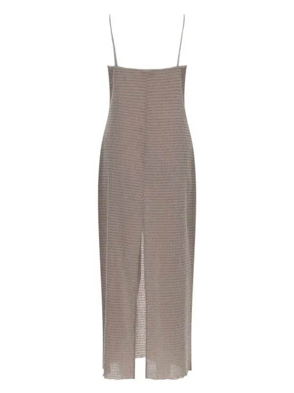 Magda Butrym Floral Applique Midi Dress