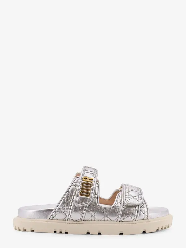 Dior Dioract Leather Sandals - Multicolor