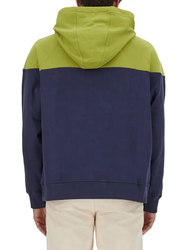 Etro Hooded Sweatshirt With Logo - Green