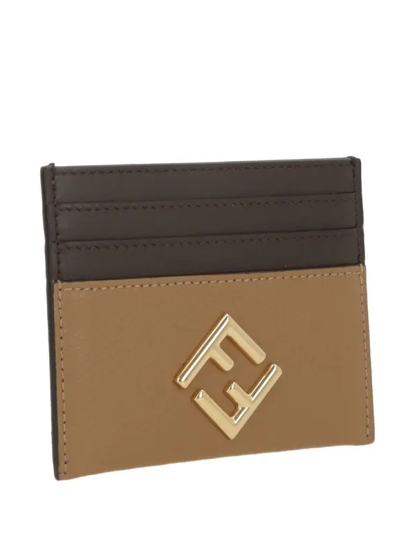 Fendi Ff Diamonds Leather Card Case - Multicolor